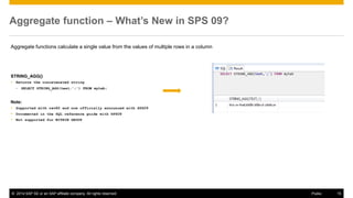 SAP HANA SPS09 - SAP HANA Core & SQL | PDF