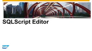 SAP HANA SPS09 - SQLScript | PDF