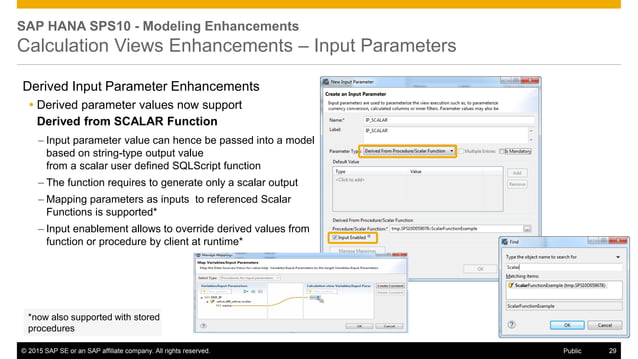 SAP HANA SPS10- SAP HANA Modeling | PPT