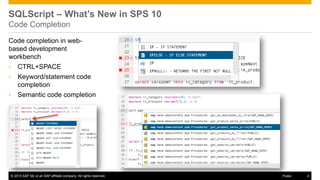 SAP HANA SPS10- SQLScript | PPT