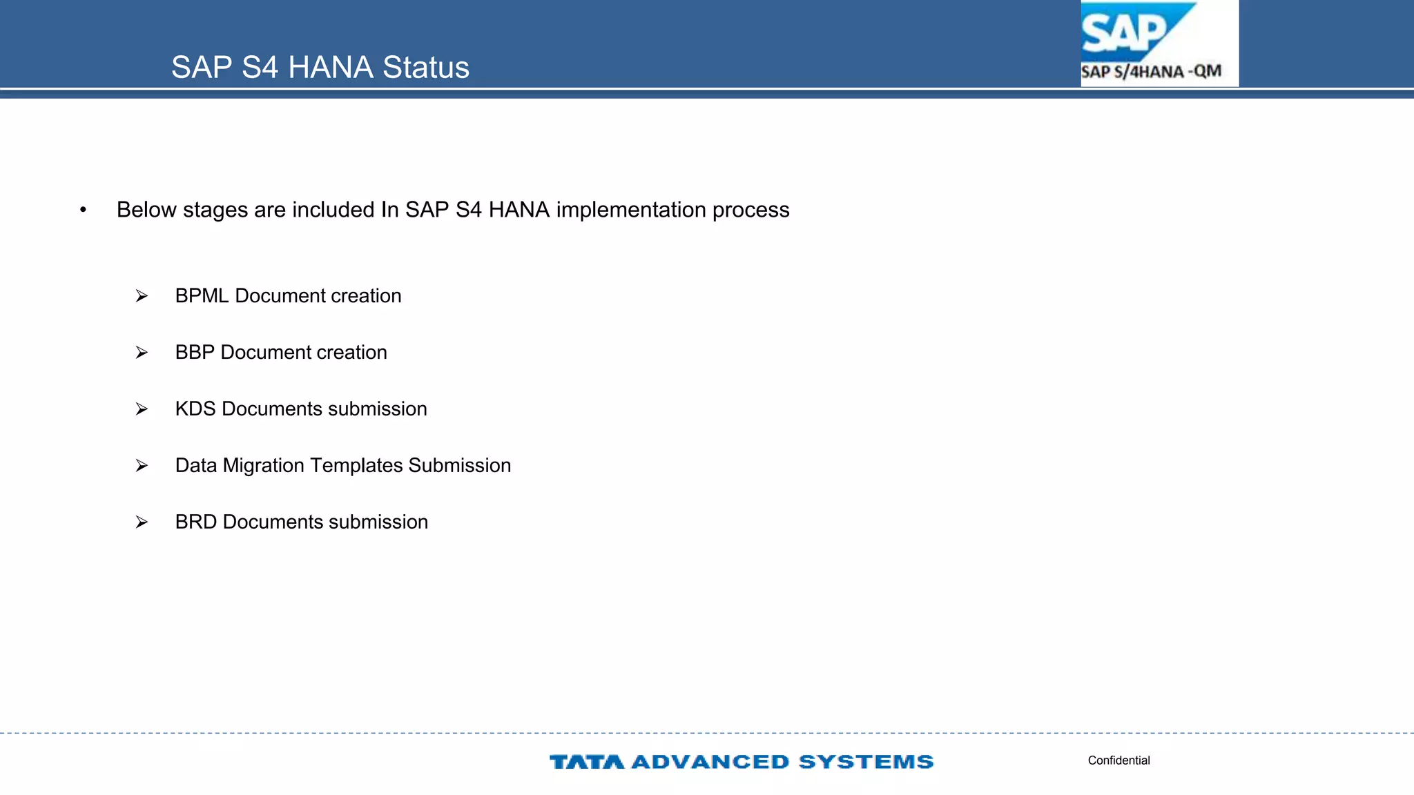 SAP HANA Status.pptx
