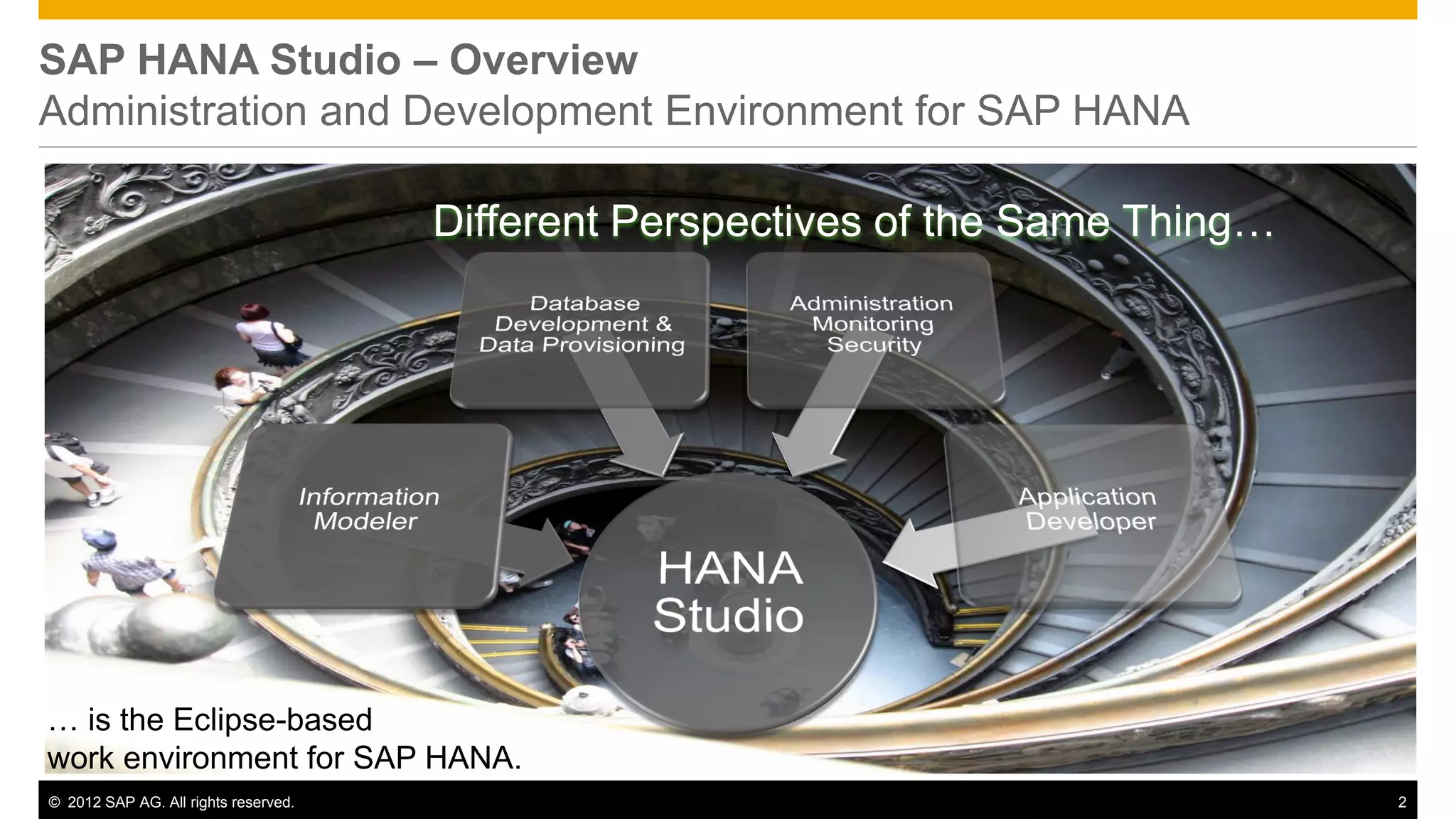 Sap hana studio_overview | PDF