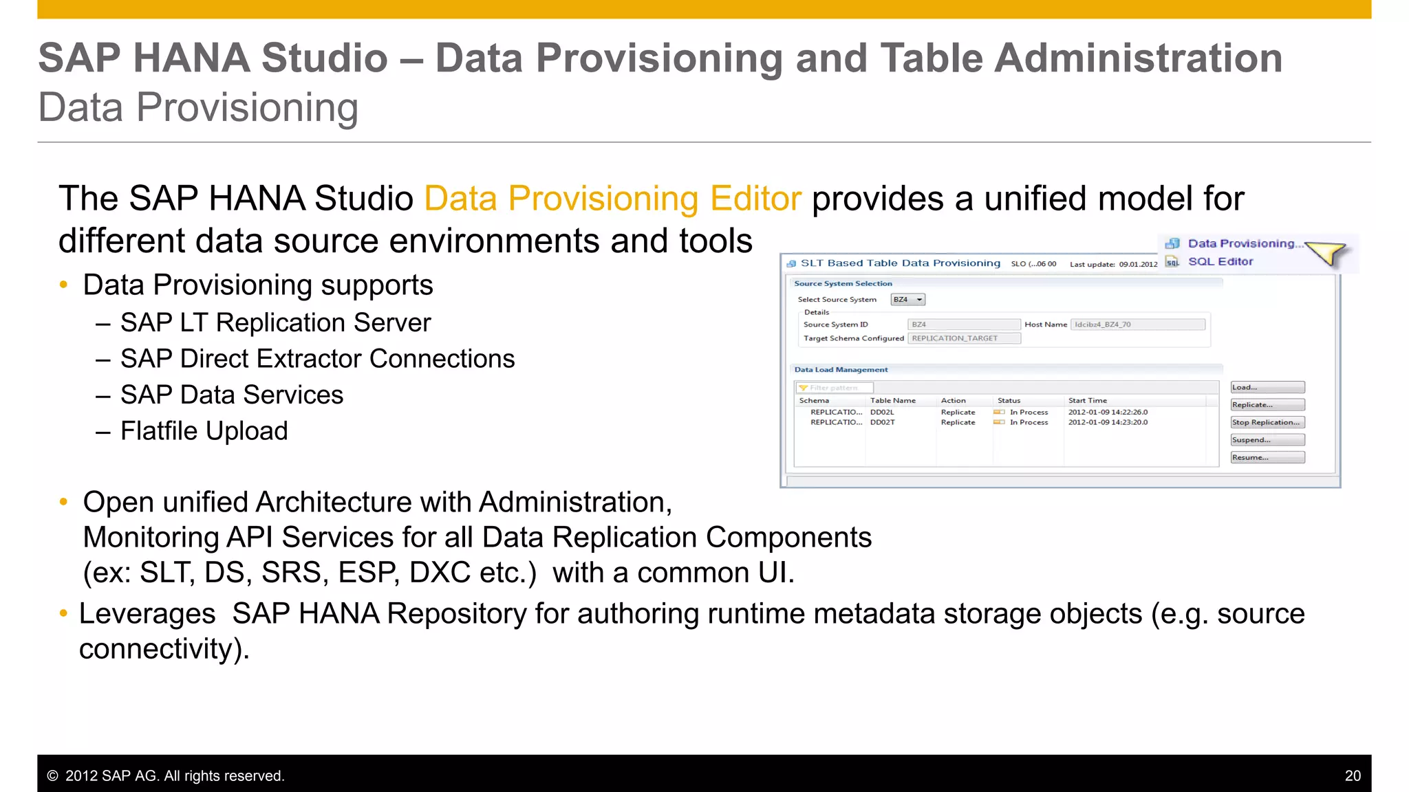 Sap hana studio_overview | PDF