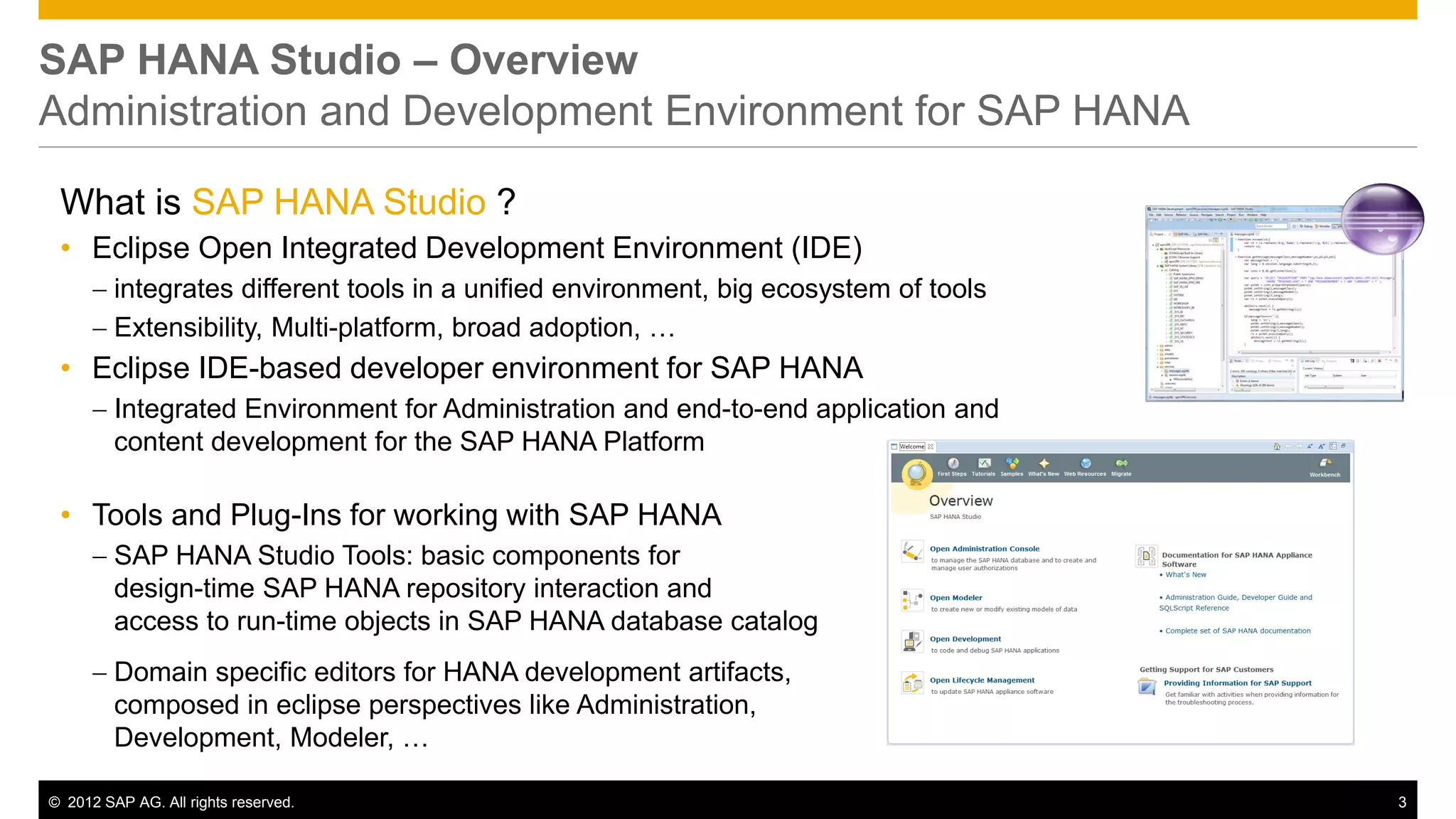 Sap hana studio_overview | PDF