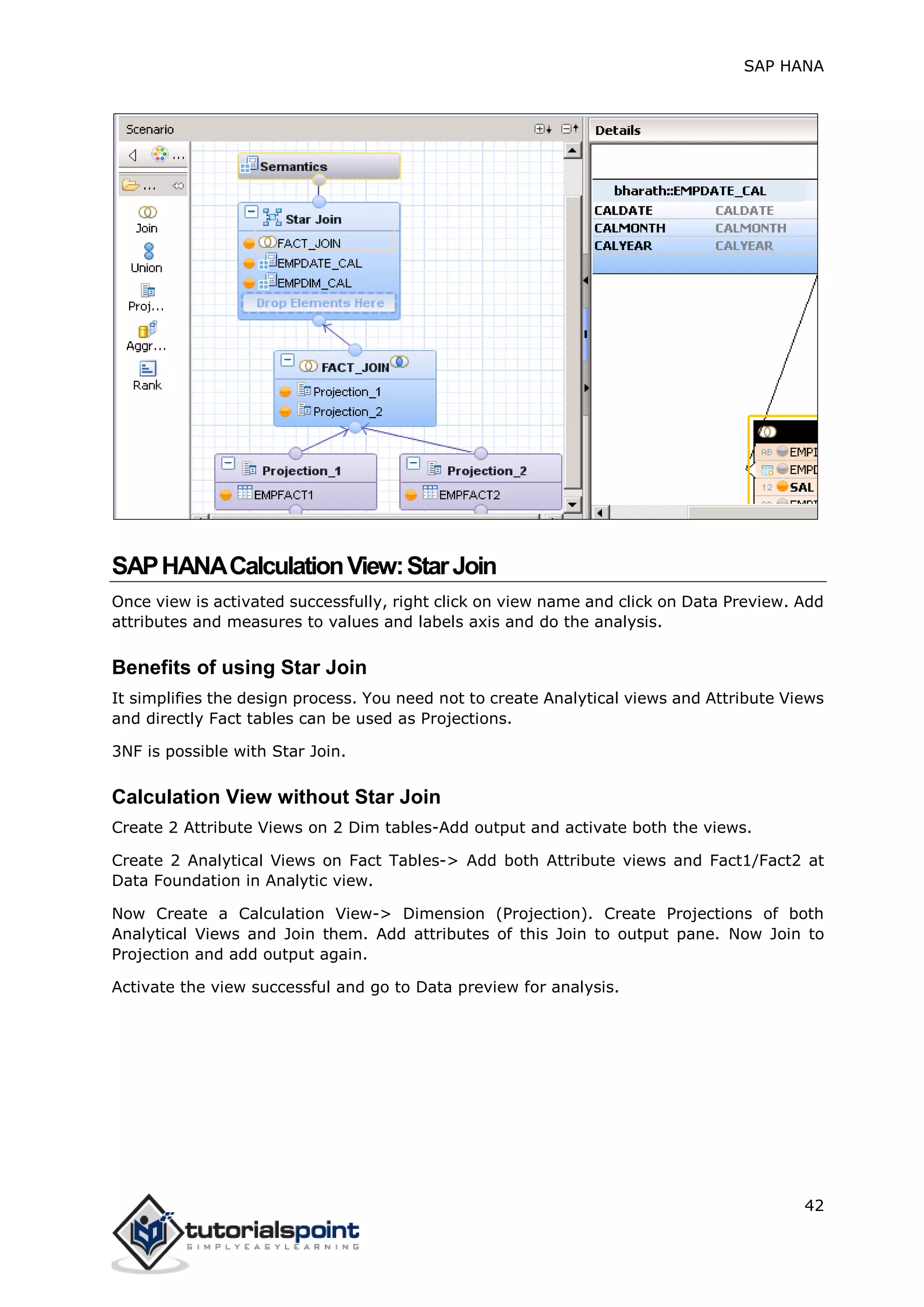 Sap hana tutorial | PDF