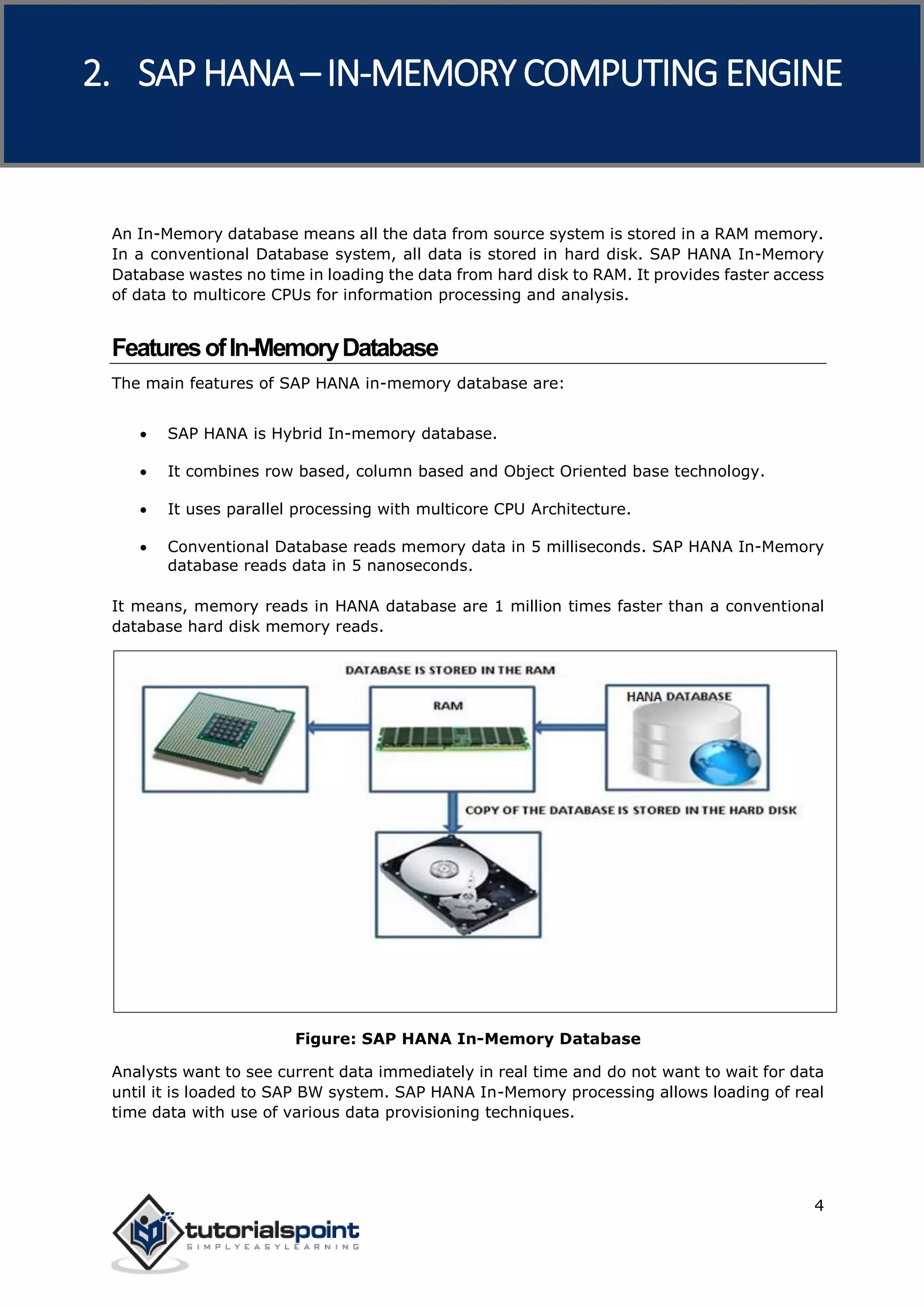 Sap Hana Tutorial Pdf