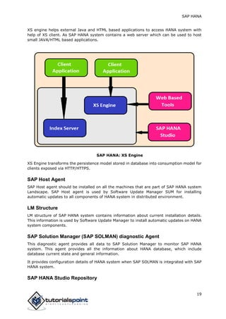 Sap hana tutorial | PDF