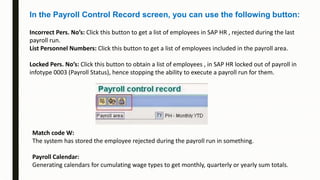 Sap hcm payroll concept - Best SAP HR Training Institute in Pune | PPTX