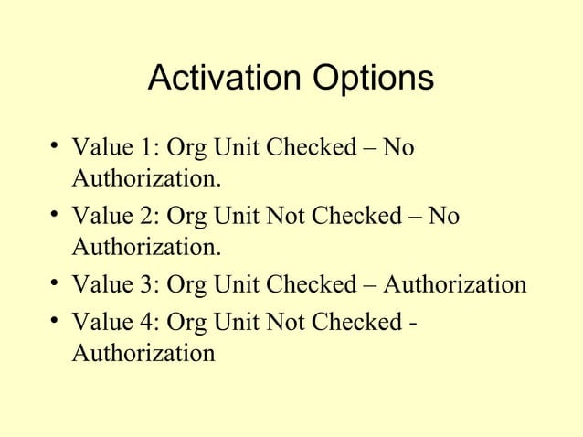 Sap Hcm Structural Authorization Overview Presentation Ppt