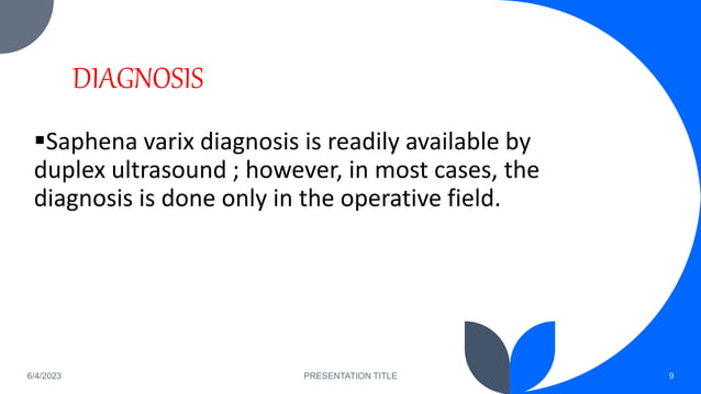 SAPHENA VARIX 3.0.pptx