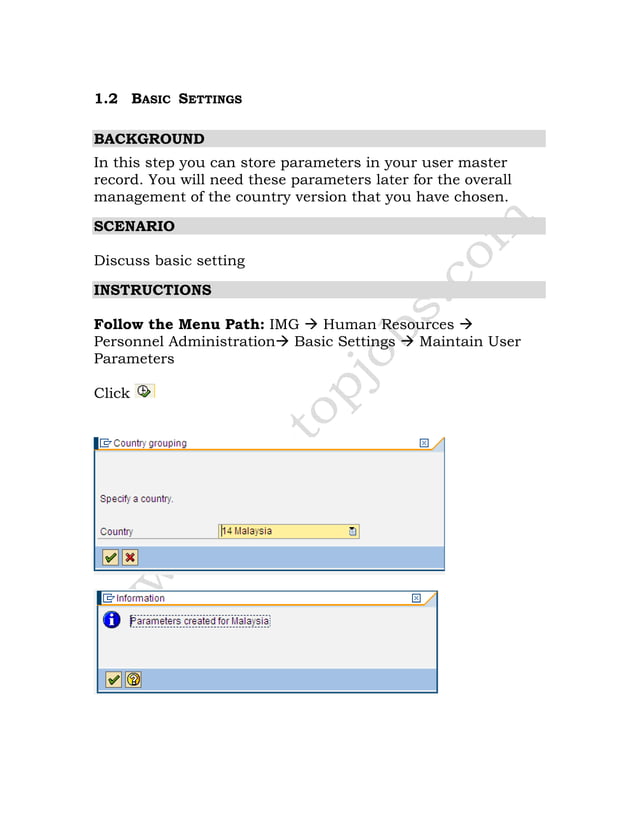 SAP HR Configuration Guide | PDF