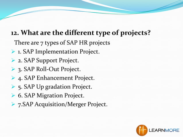 SAP HR AND HCM Interview questions | PPTX