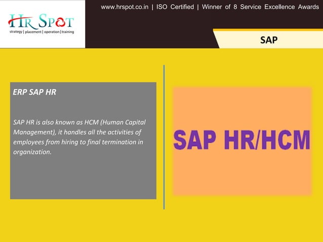 Sap hr (hcm) end user | PPT