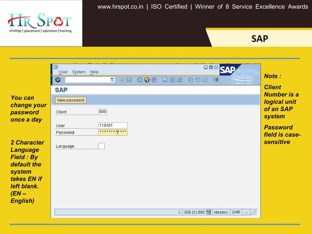 Sap hr (hcm) end user | PPT