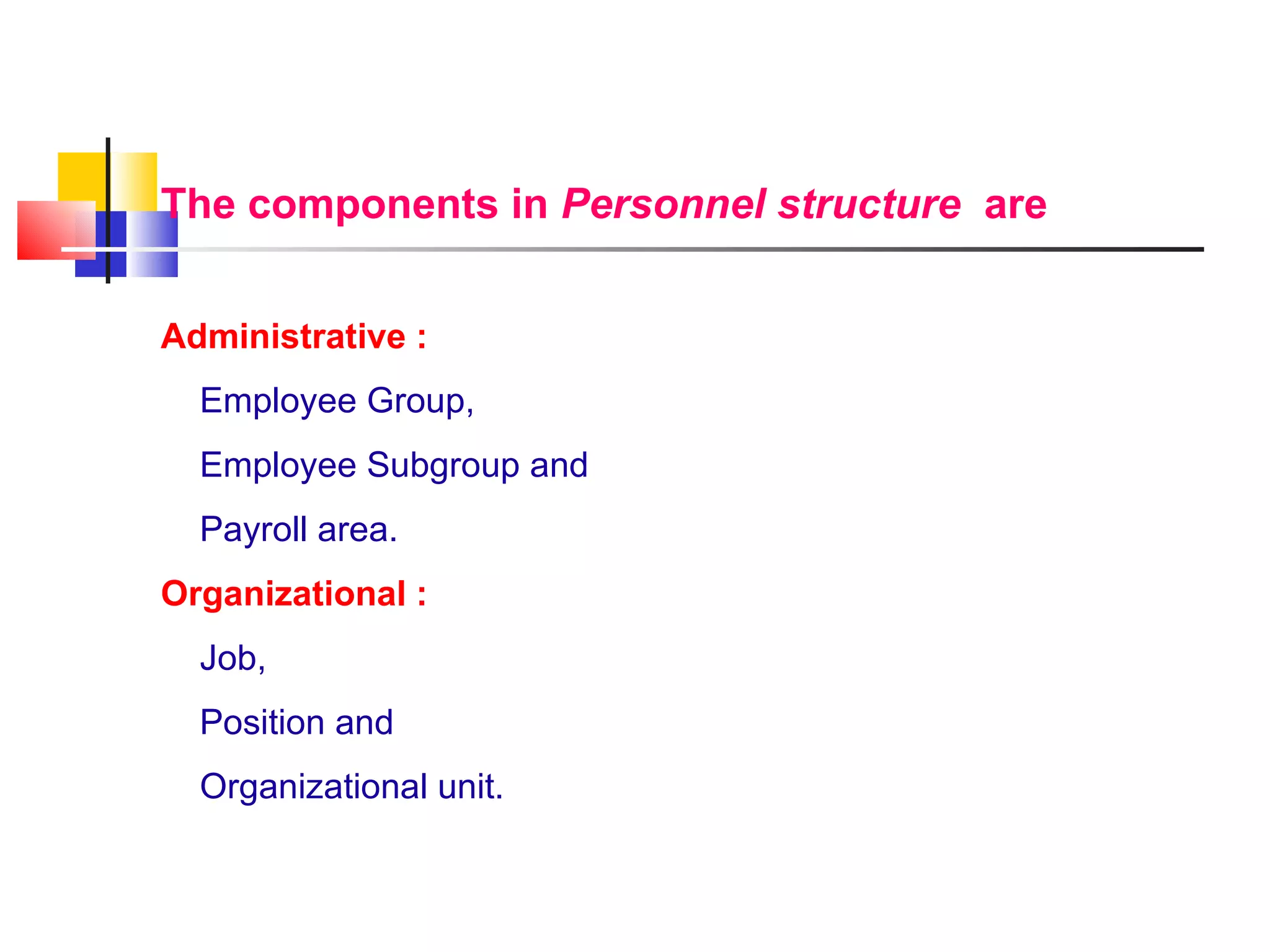 Sap hr overview 58 slides | PPT