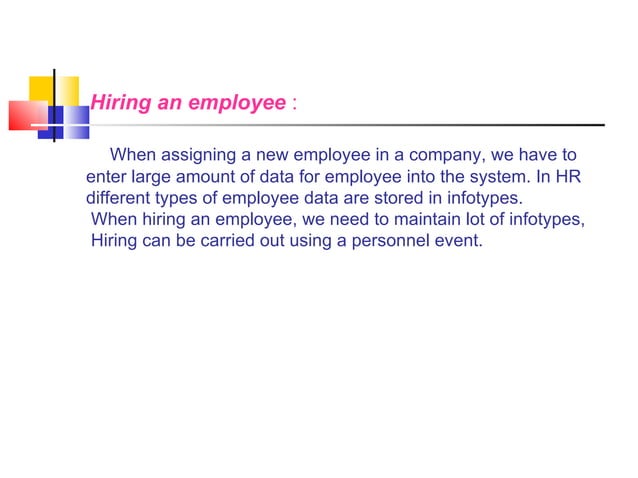 Sap hr overview 58 slides | PPT | Databases | Computer Software and ...