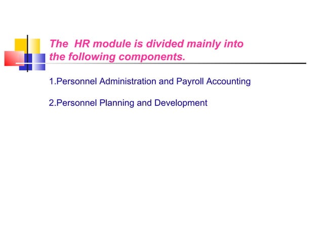 Sap hr overview 58 slides