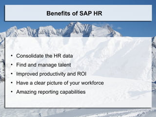 Sap hr ppt | PPT