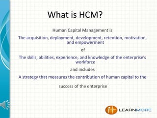 SAP HCM Consultant | PPTX