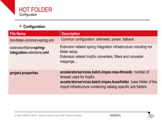 SAP hybris hot folder | PDF