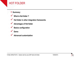 SAP hybris hot folder | PDF