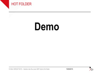 SAP hybris hot folder | PDF