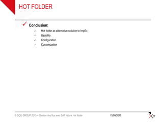 SAP hybris hot folder | PDF