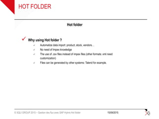 SAP hybris hot folder | PDF