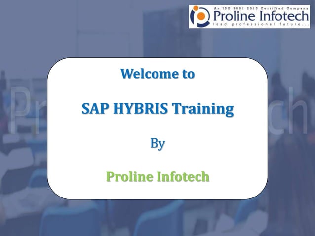 Sap hybris training | PPT