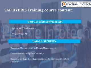 Sap hybris training | PPT