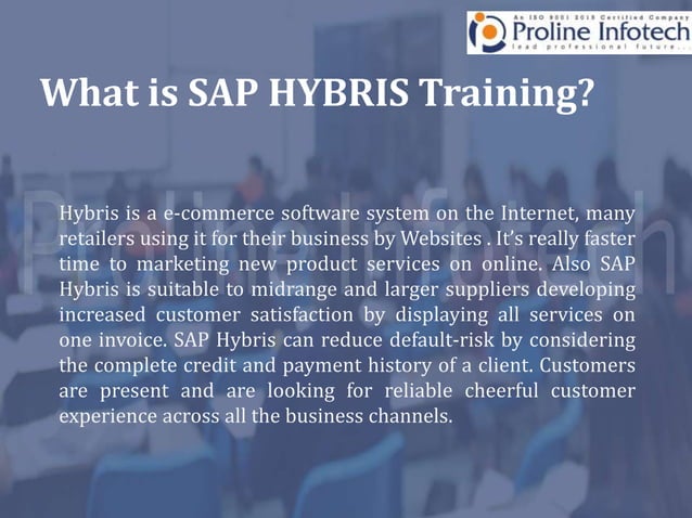 Sap hybris training | PPT
