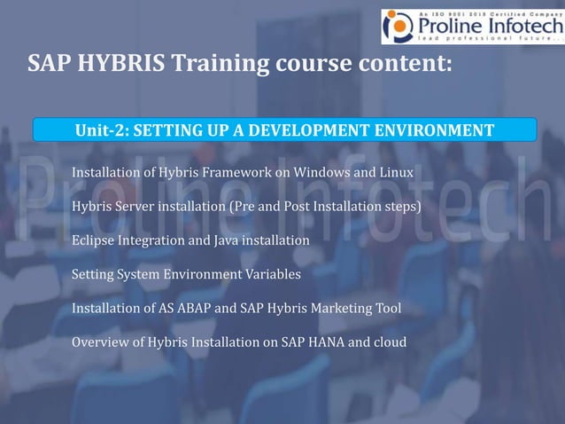 Sap hybris training | PPT