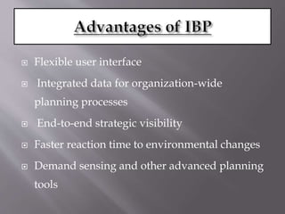 Sap ibp online training | PPTX