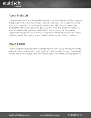 SAP IBP Response Planning Training - MS PPT.pdf