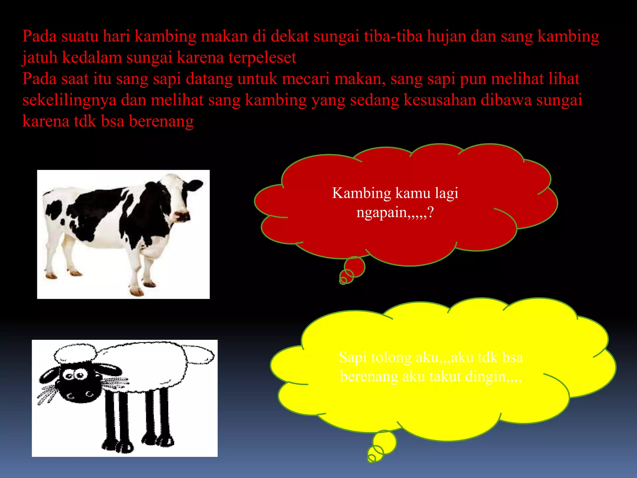 Sapi dan kambing | PPTX