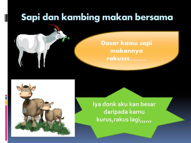 Sapi dan kambing | PPTX