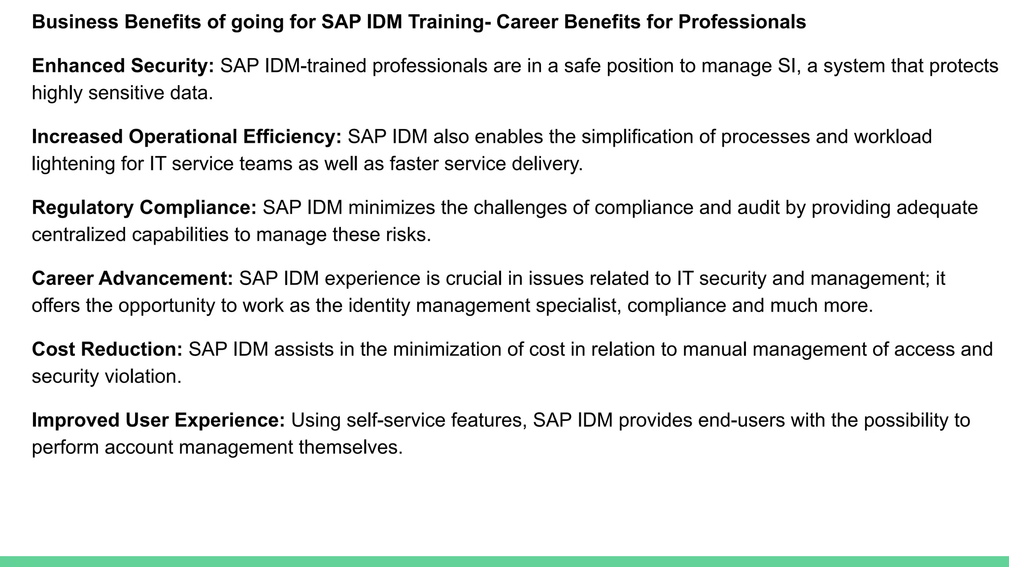Mastering SAP Identity Management (IDM) with ProExcellency: Essential ...