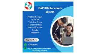 Mastering SAP Identity Management (IDM) with ProExcellency: Essential ...