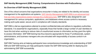 Mastering SAP Identity Management (IDM) with ProExcellency: Essential ...