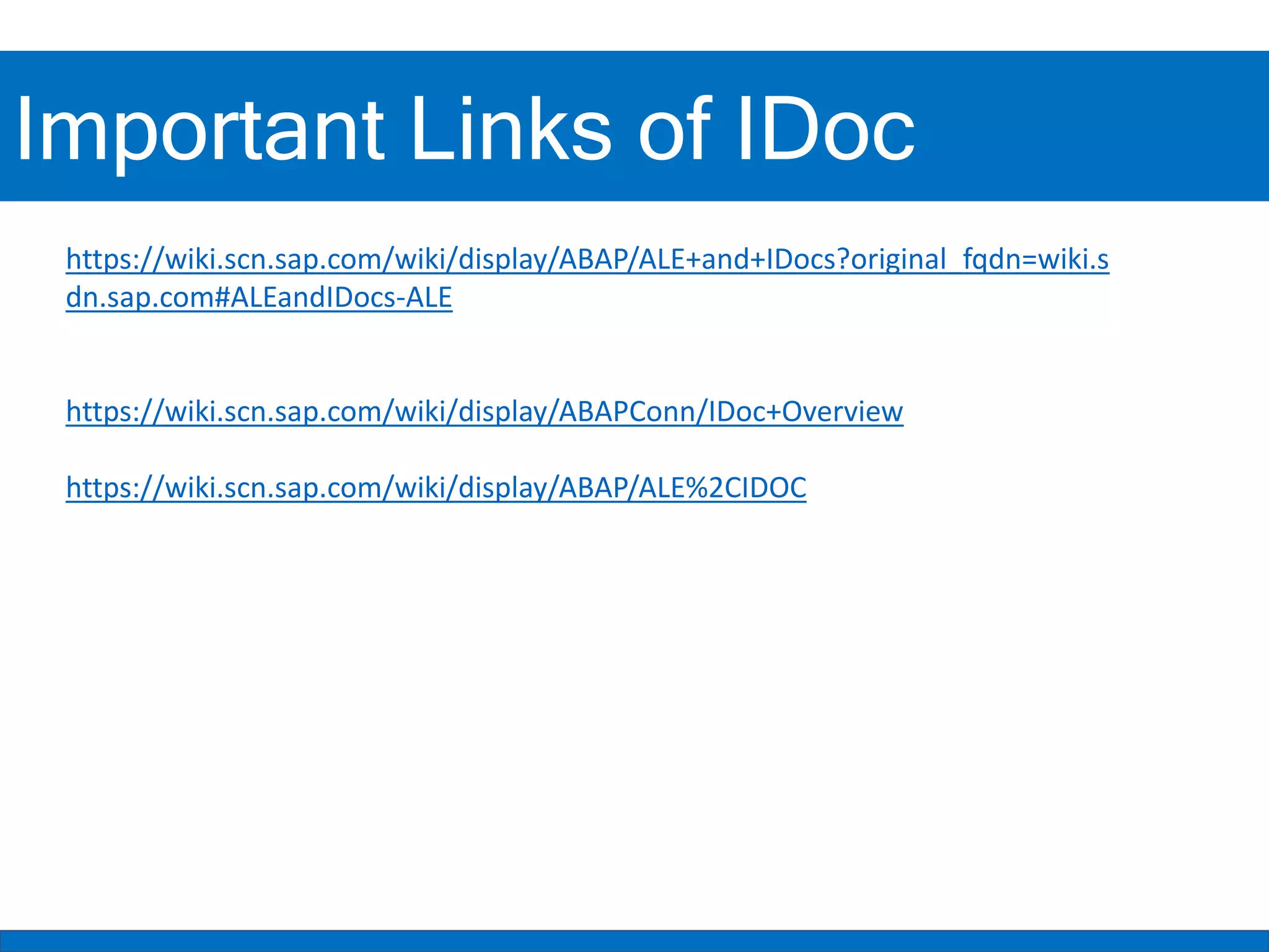 SAP IDoc Overview and Outbound IDoc.pptx