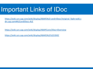 SAP IDoc Overview and Outbound IDoc.pptx