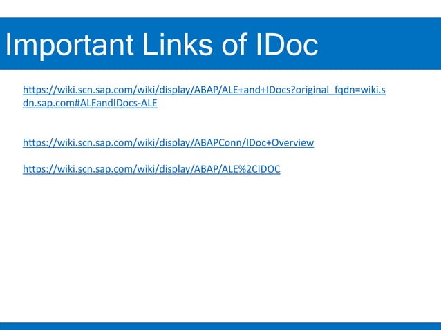 SAP IDoc Overview and Outbound IDoc.pptx