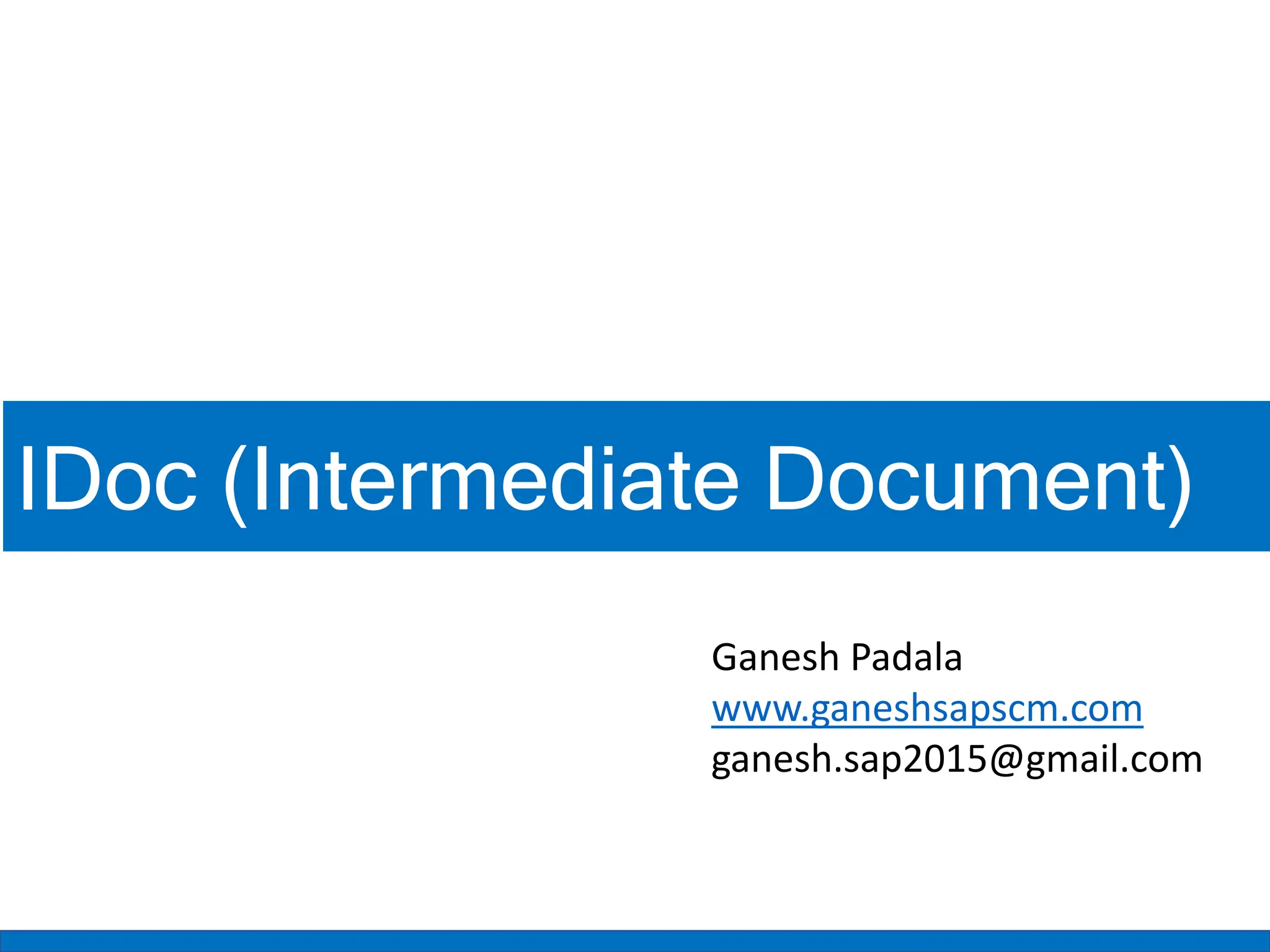 SAP+IDoc+Overview+and+Outbound+IDoc.pptx