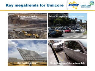 SAPience UserDay 2015 TheValueChain UMICORE sap_building_blocks | PPT