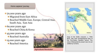 Sapiens- A Brief History of Humankind | PPTX