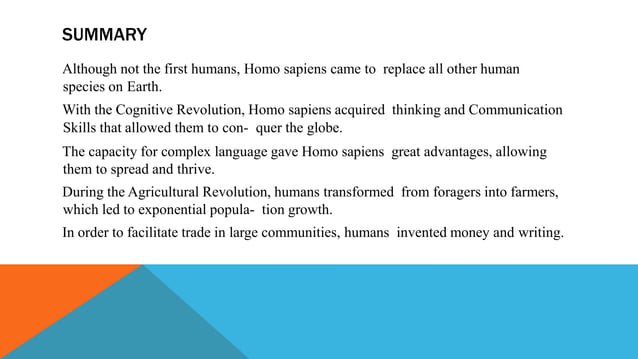Sapiens. | PPTX | Biological Sciences | Science