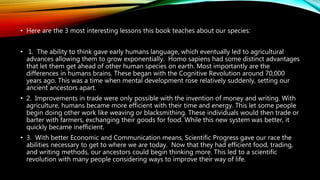 Sapiens: A Brief History of Human Kind | PPTX