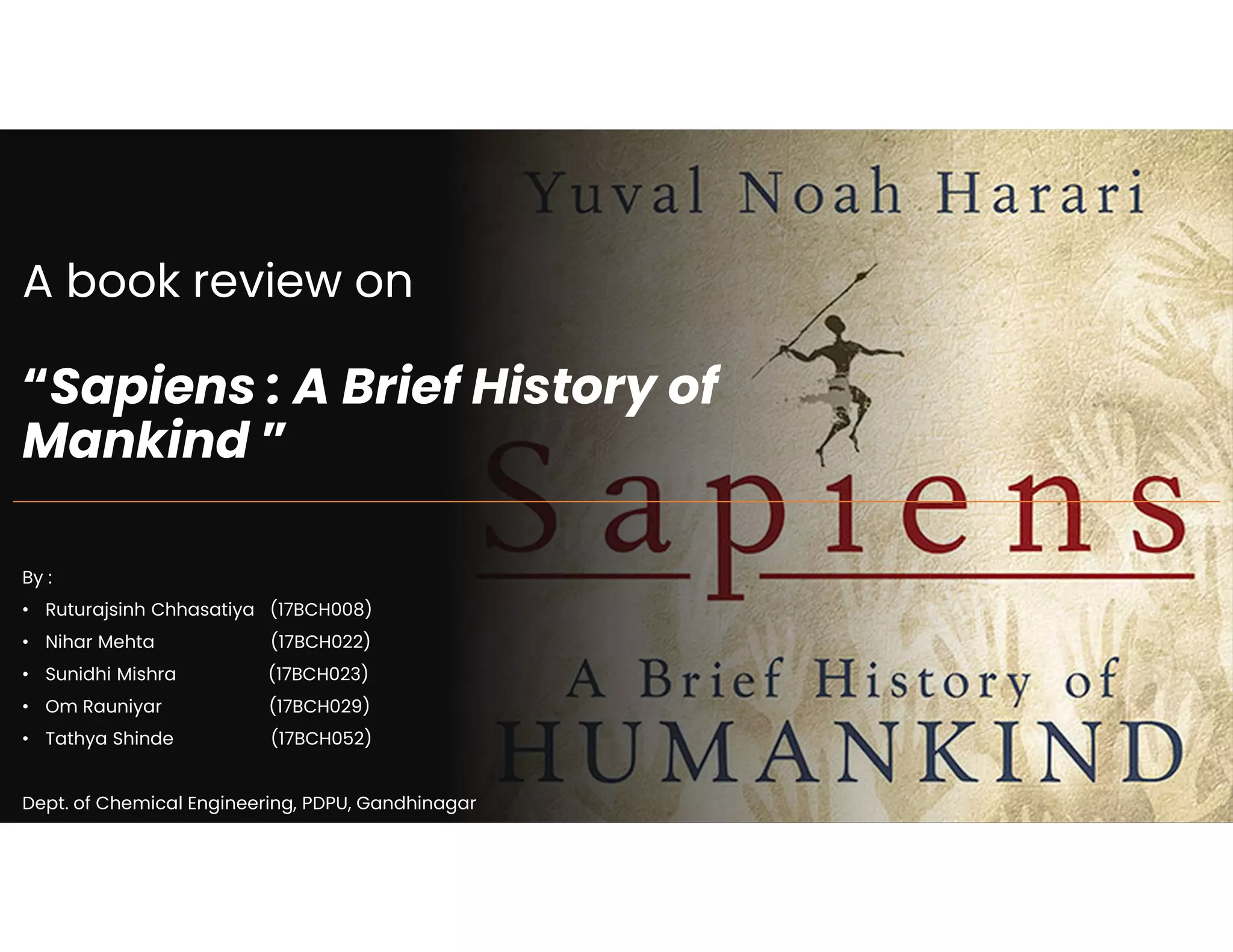 Book reivew : " Sapiens: A Brief History of Mankind" | PDF