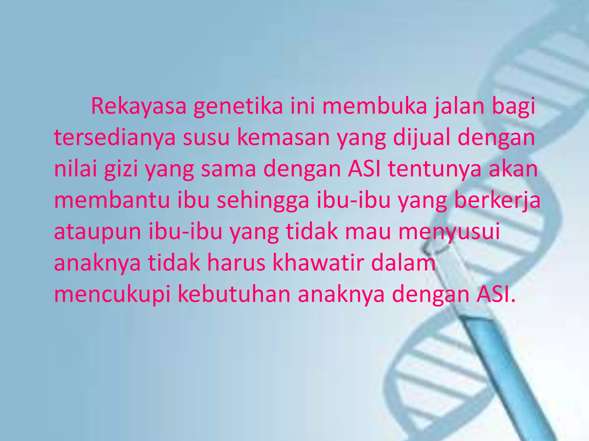 Sapi herman transgenik | PPTX