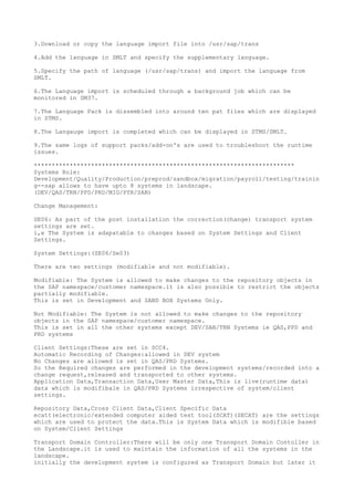 Sap implementation | PDF